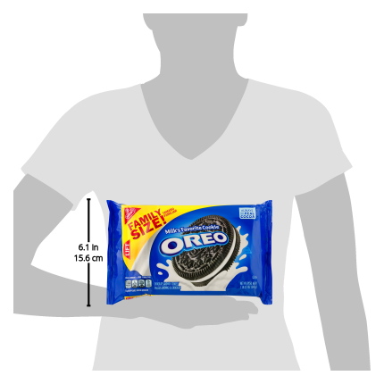 oreo size cm