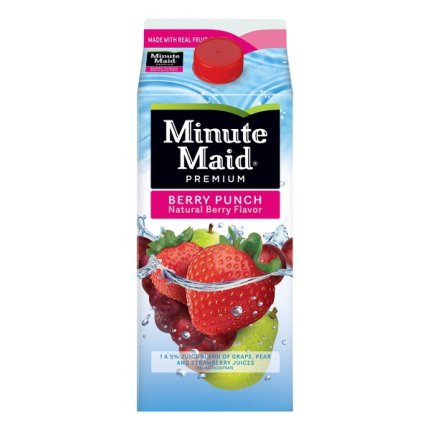 Catalog Beverages Fruit Juice Minute Maid Premium Berry Punch 59 Fl. Oz